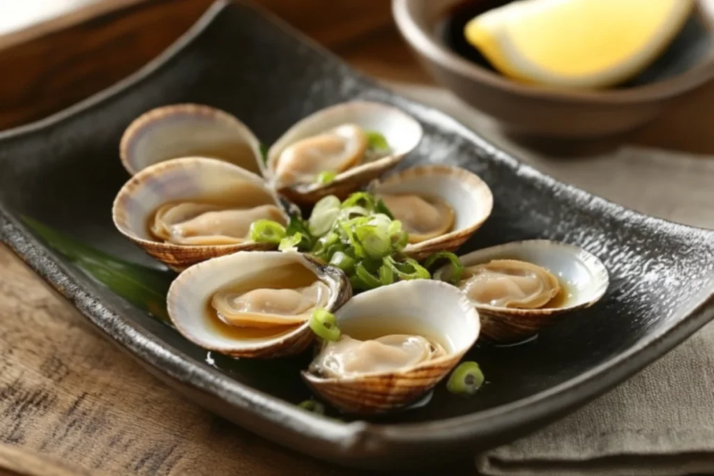 japanese cold clam appetizer - Recipe Soon