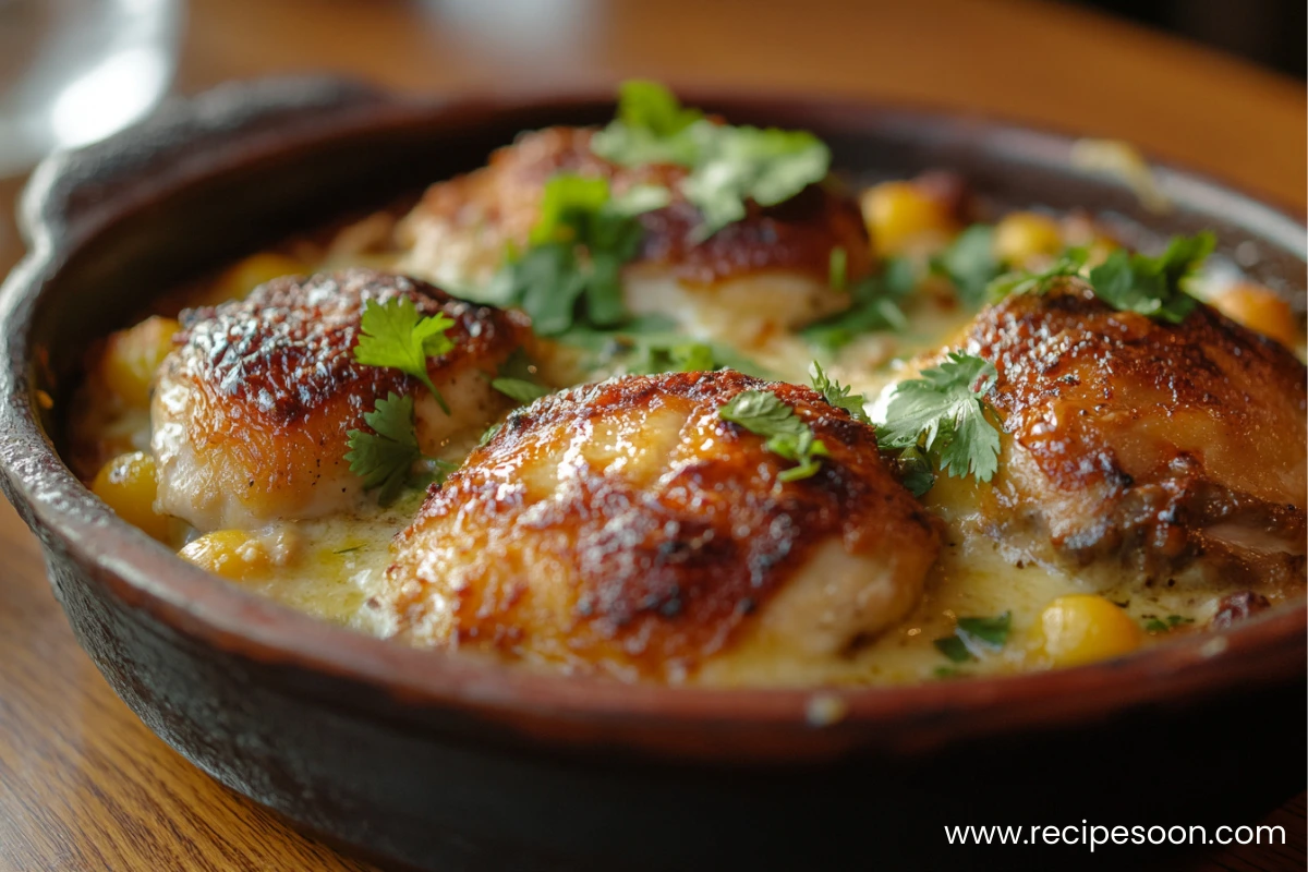 Chicken Thighs Hominy Casserole Recipe - Recipe Soon