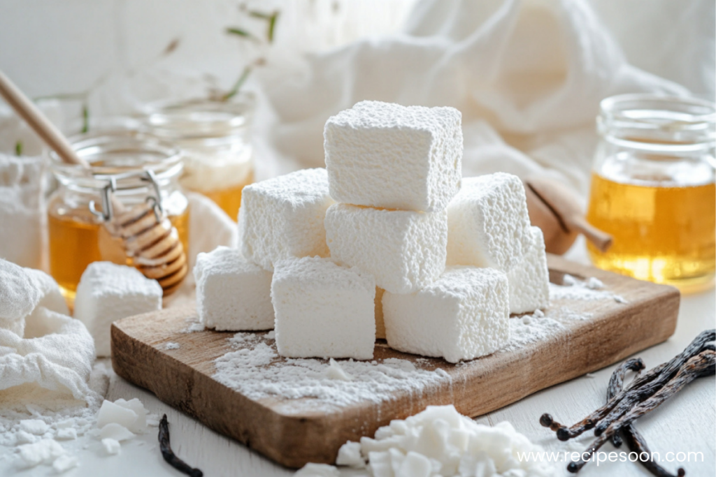 Homemade Healthy Marshmallows - Recipe Soon