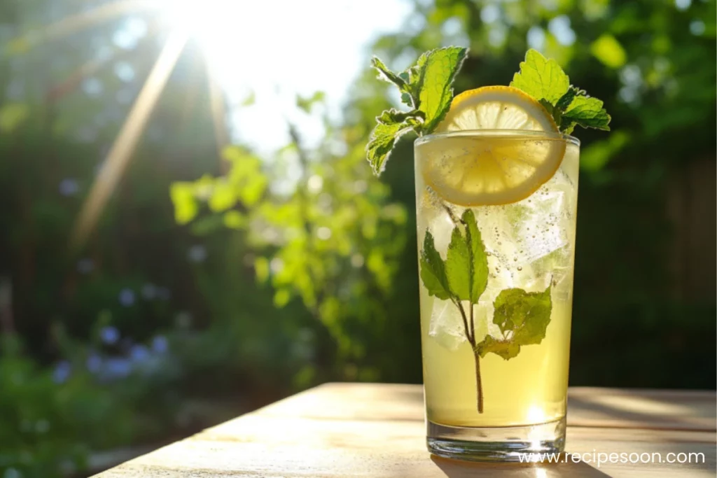 Lemon Balm Drink - Recipe Soon