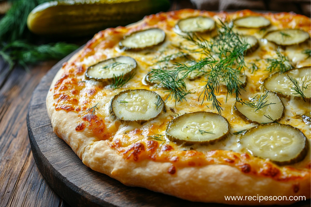 Pickle Pie Pizza: A Tangy Twist on a Classic Favorite - recipesoon.com
